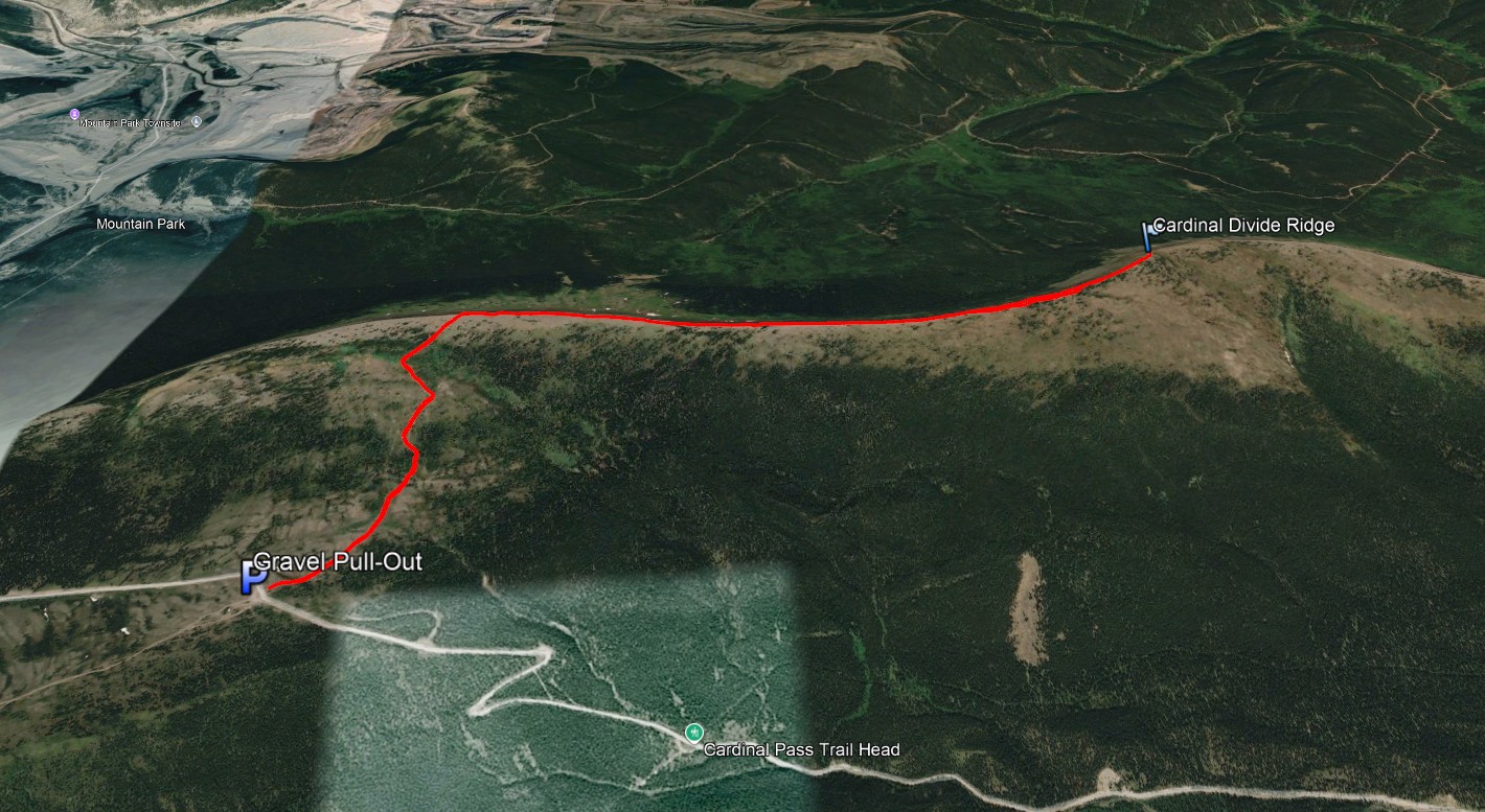 Cardinal Divide Ridge (2220 m) – Peak Bliss